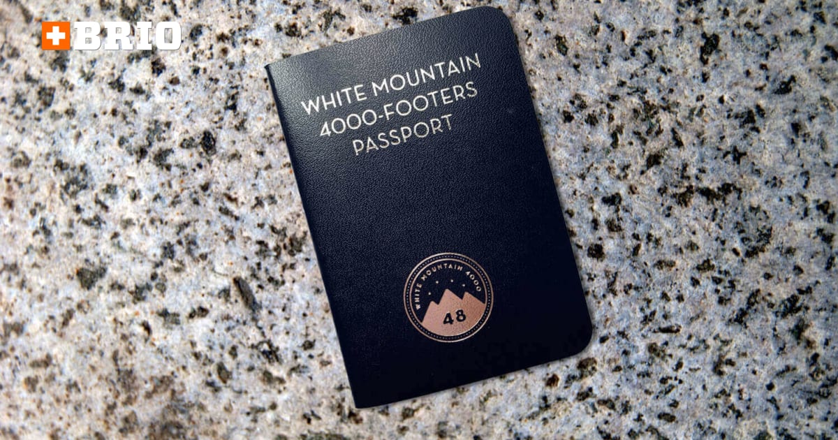 White Mountain 4000-Footers Passport | With Brio